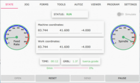 Ultimate CNC Grbl controller software